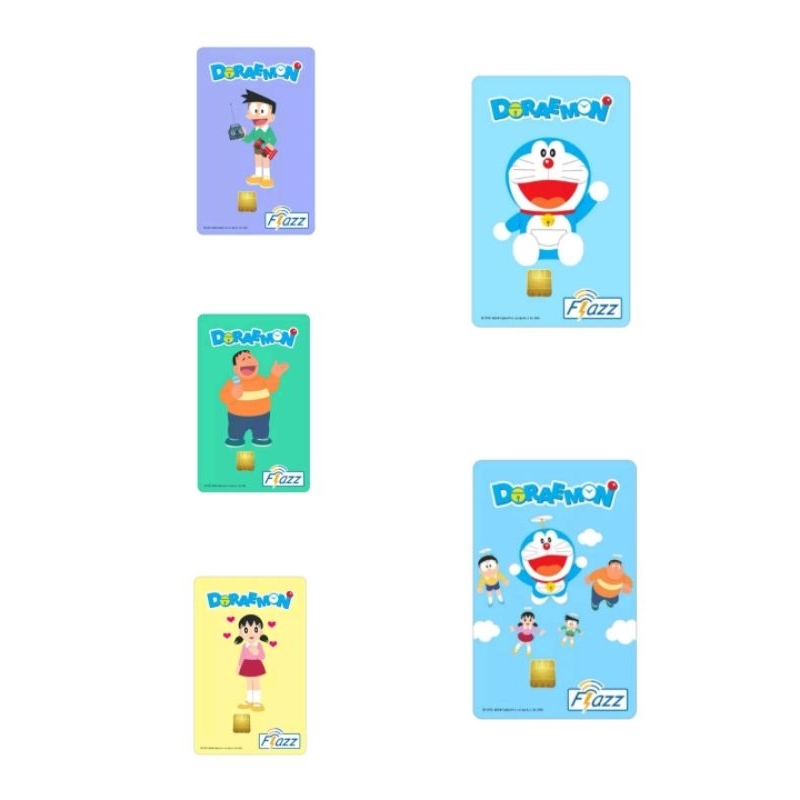 Jual Kartu Flazz Gen 2 Doraemon limited edition | Shopee Indonesia