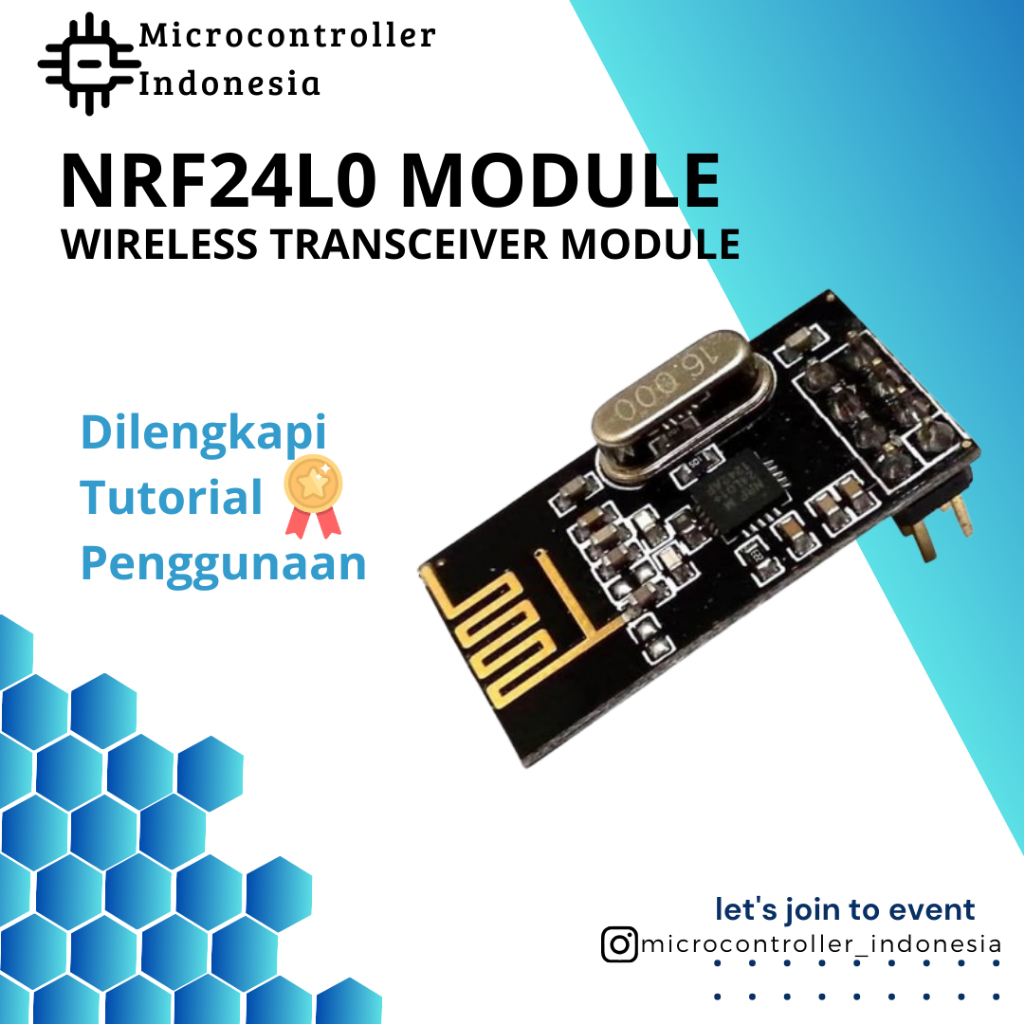 Jual NRF24L01+ WIRELESS TRANSCEIVER 2.4GHZ MODULE FOR ARDUINO | Shopee Indonesia