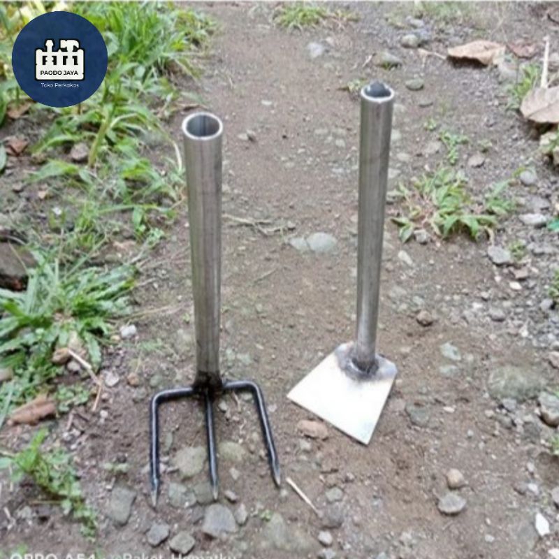 Jual Alat Berkebun Cangkul Kecil Dan Garuk Rumput | Shopee Indonesia