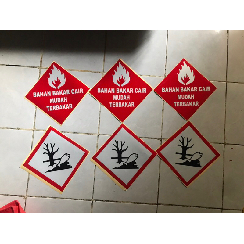 Jual sticker sign K3 rambu2 stiker safety k3 rambu kendaraan | Shopee ...