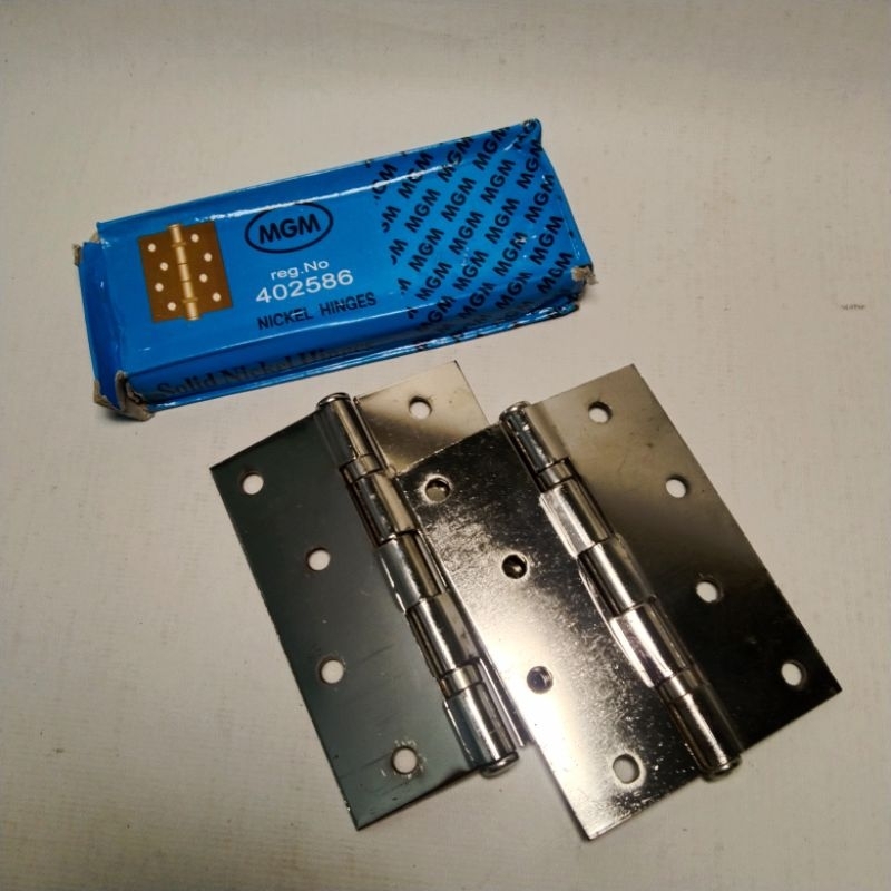 Jual Engsel Plat Stainless Steel 4"x3" Engsel Pintu Jendela | Shopee ...