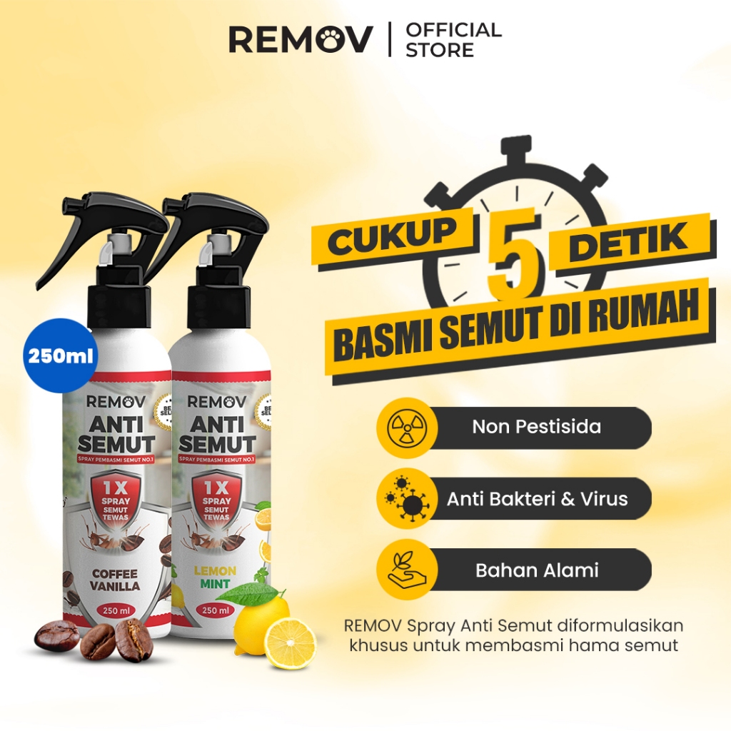 Jual Remov Spray Anti Semut Pembasmi Hama Dan Serangga | Shopee Indonesia