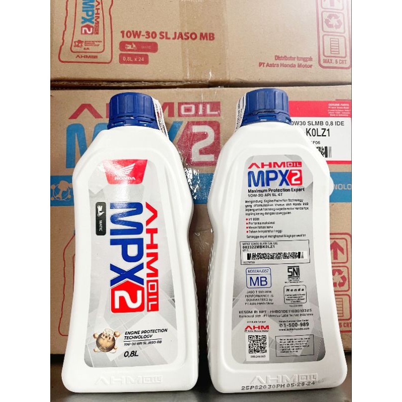 Jual Oli MPX2 0.8L IDE (barcode) | Shopee Indonesia