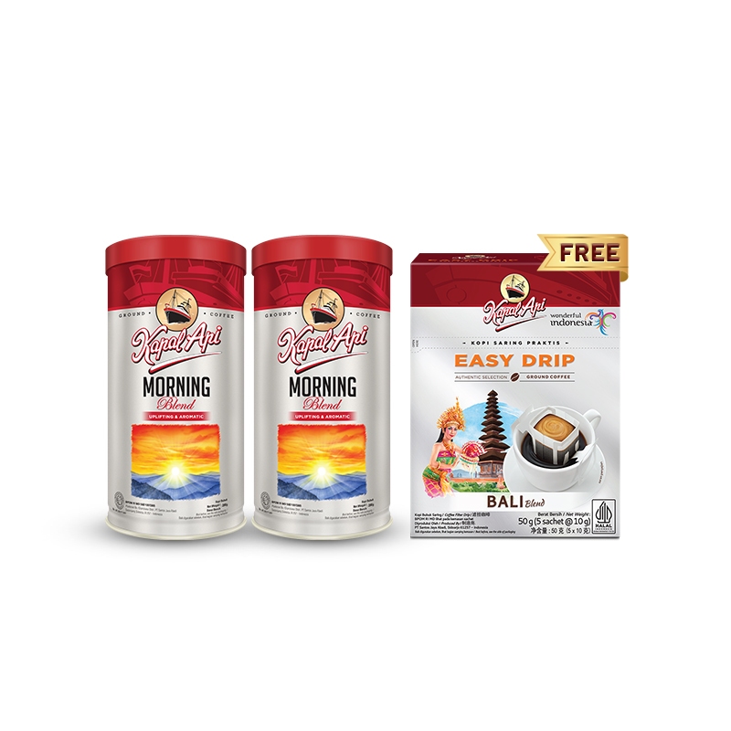 Jual Kopi Kapal Api Morning Blend Twin Pack | Shopee Indonesia