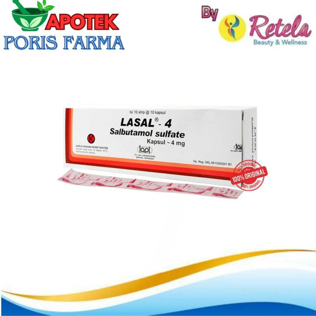 Jual Lasal 4mg 1 Strip 10 Tablet | Shopee Indonesia