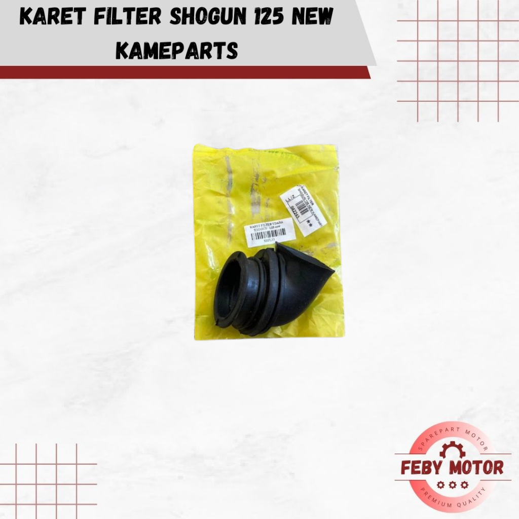Jual KAMEPARTS Karet Filter Shogun 125 New // Karet Sambungan Karet ...