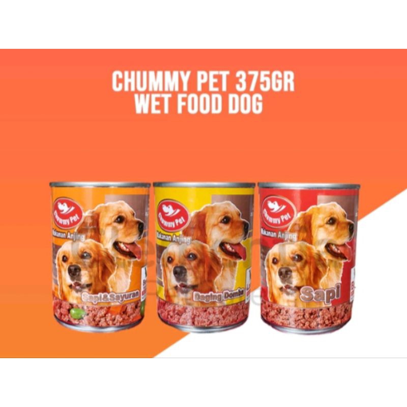 Jual CHUMMY DOG WET FOOD 375 GR | Shopee Indonesia