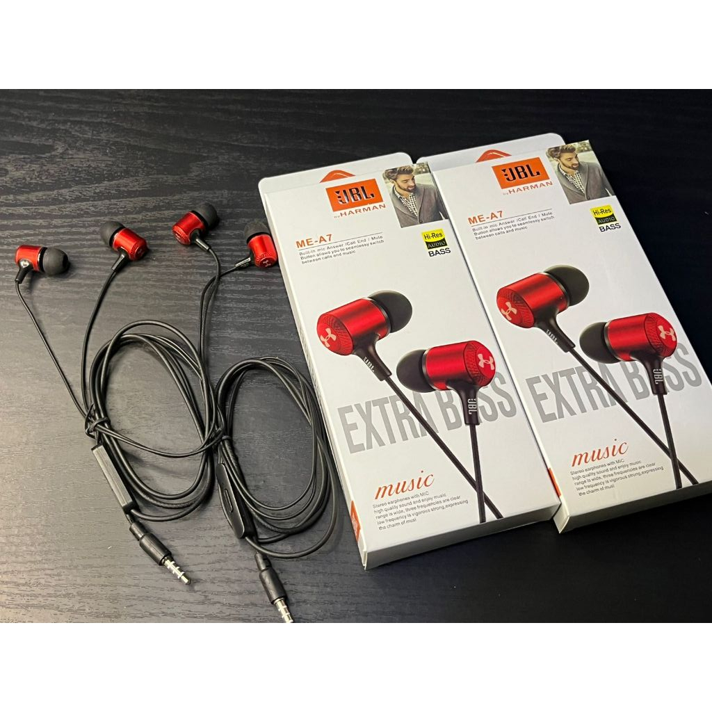 Jual (Fast) Handsfree / Earphone ME-A7 J-06 J-19 J-20 J-21 Extra Bass ...