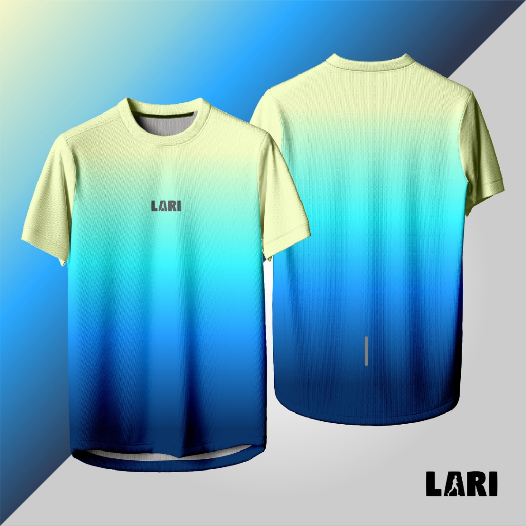 Jual JERSEY G1-BLUE || Jersey || Dry Fit || Lari || Running | Shopee Indonesia