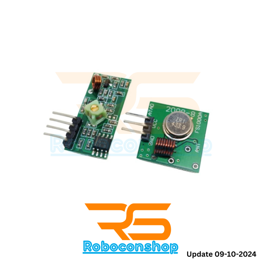 Jual 433MHz RF Wireless Transmitter Module and Receiver Kit for Arduino ...