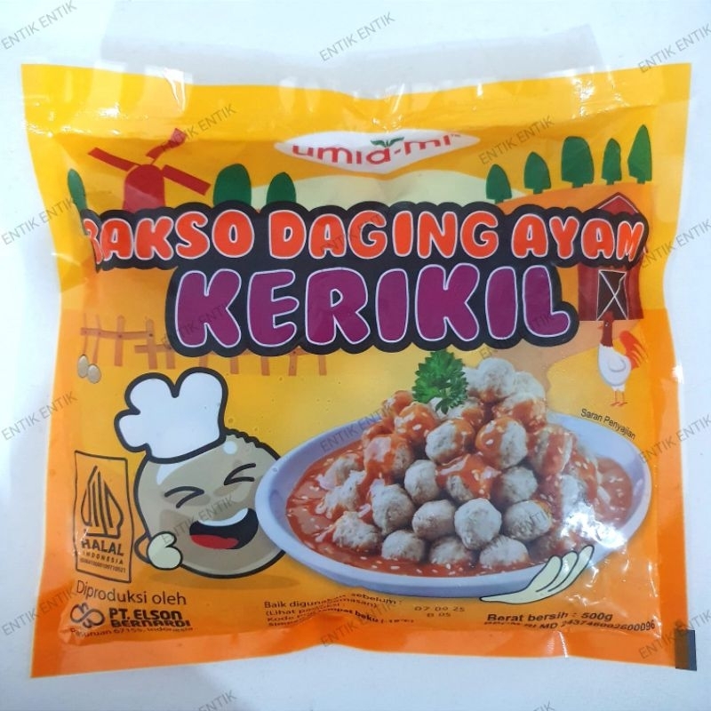 Jual Umiami Bakso Ayam Kerikil isi ±100pcs 500gr Umia-Mi | Shopee Indonesia