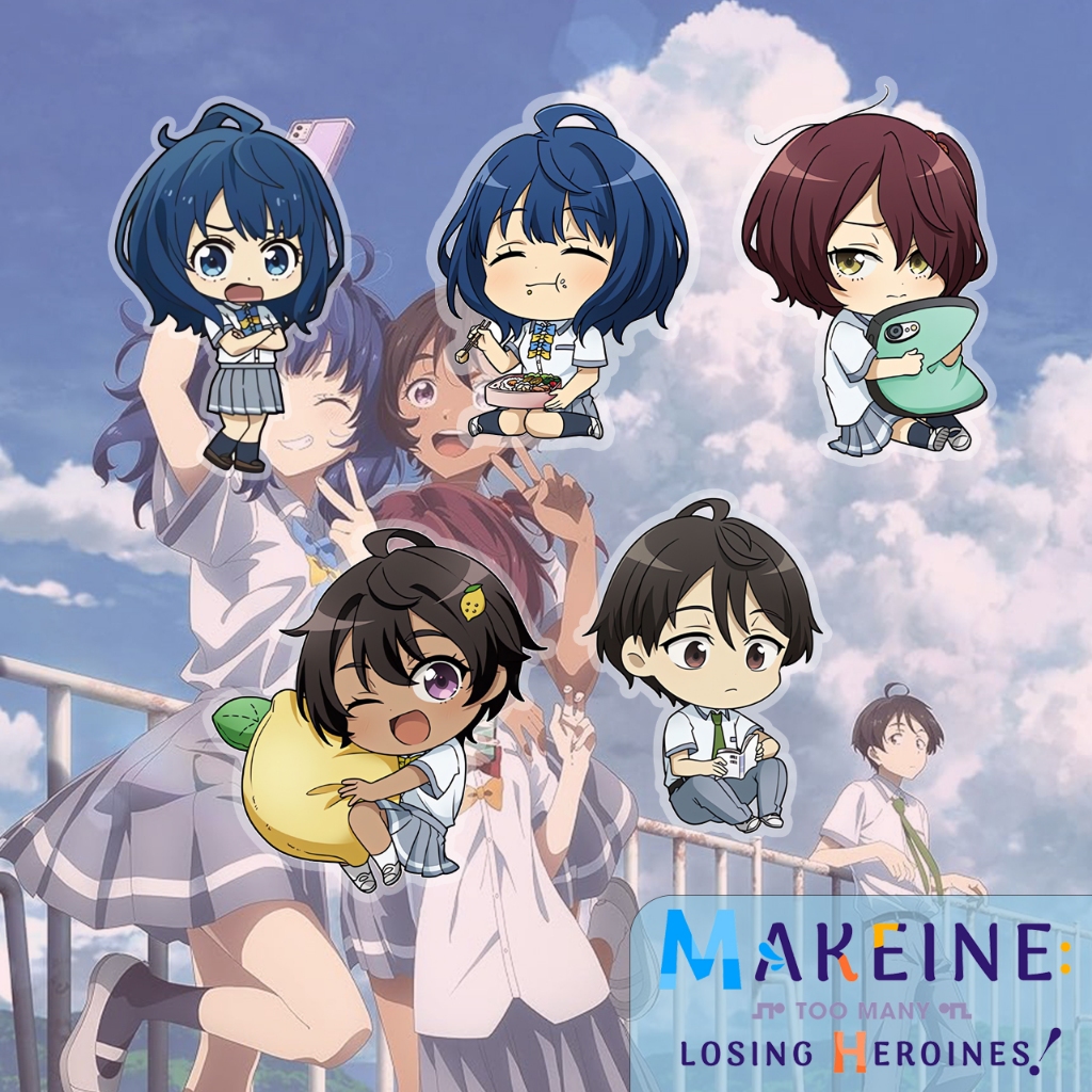 Jual Keychain Anime Makeine: Too Many Losing Heroines! Chibi | Ganci ...