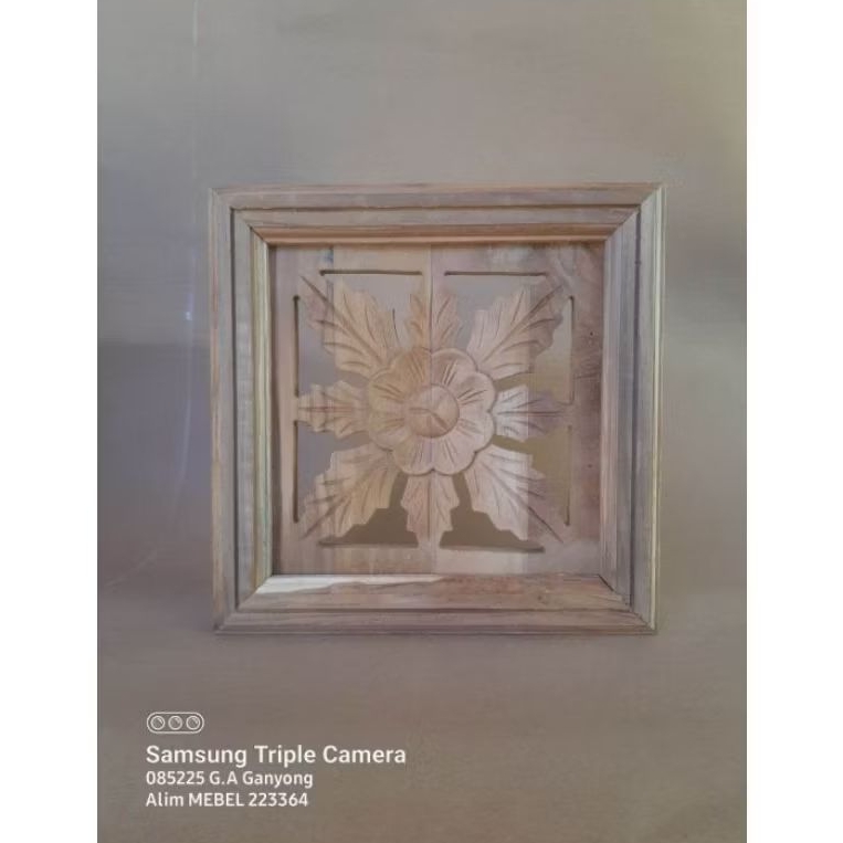 Jual Loster / Roster kayu angin angin ventilasi kayu jati Jepara motif ...