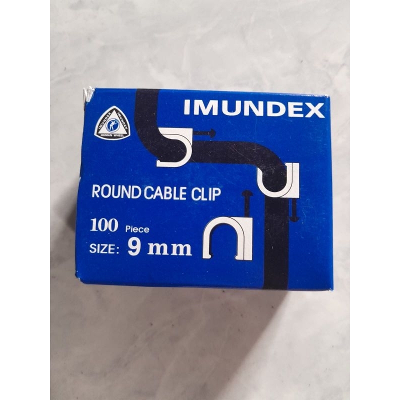 Jual Klem kabel Imundex 9mm isi 100pcs/pack | Shopee Indonesia