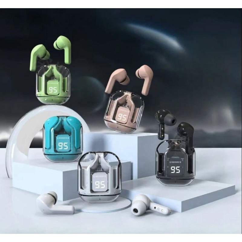 Jual Headset Bluetooth TWS Air31 Wireless Display Transparan | Shopee ...