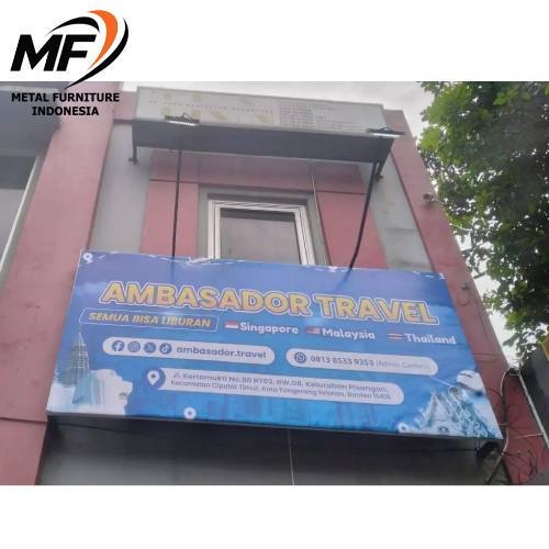 Jual Billboard Spanduk Reklame Banner Custom uk 2,4x1,2 | Shopee Indonesia