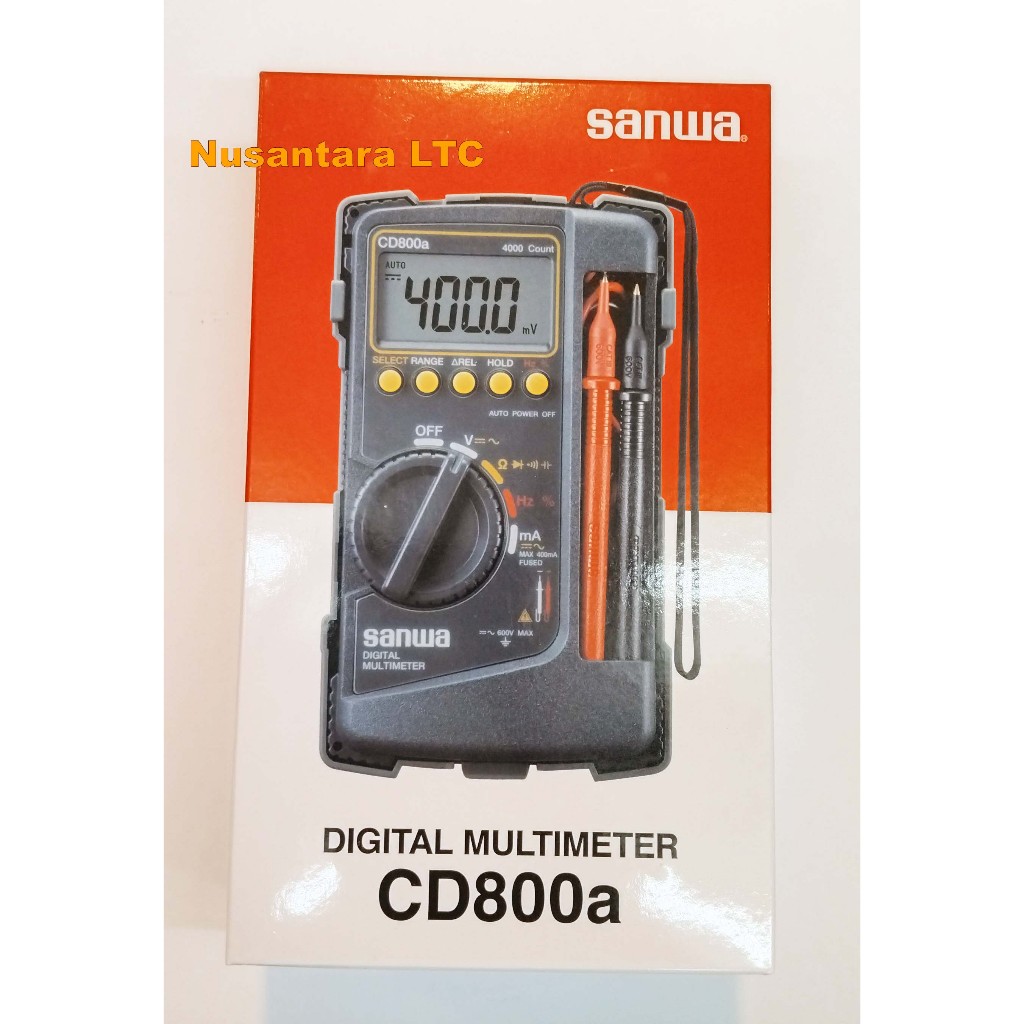 Jual Multitester Digital Sanwa CD800a | Shopee Indonesia