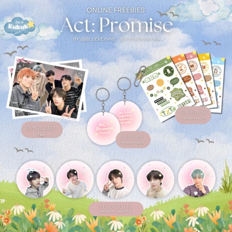 Jual [BACA DESKRIPSI] Online Freebies TXT Act: Promise (APM) | Shopee ...