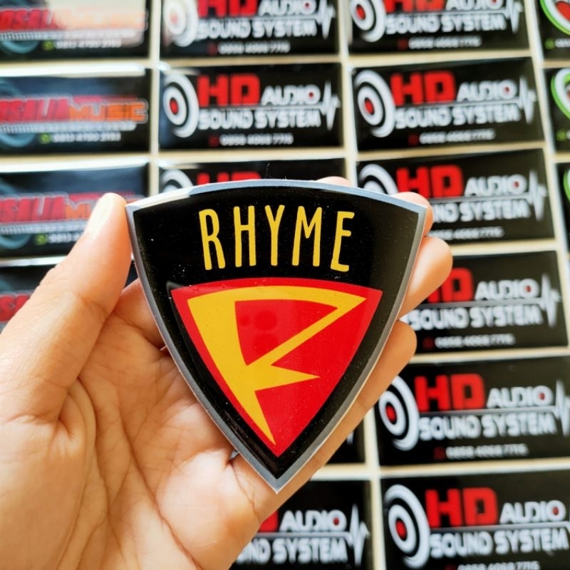Jual EMBLEM | LOGO | LABEL NAMA AUDIO SOUND SYSTEM TIMBUL 3D | Shopee ...