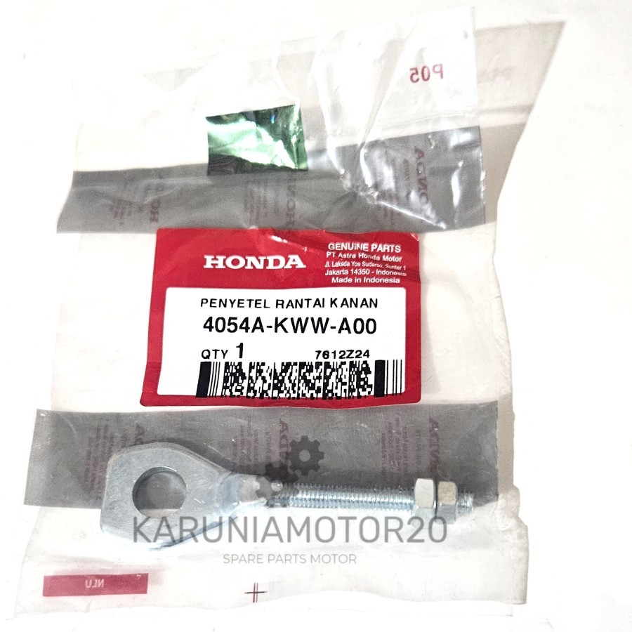 Jual Anting Stelan Rantai Supra X 125 Fi/Blade/Revo Original AHM 4054A ...