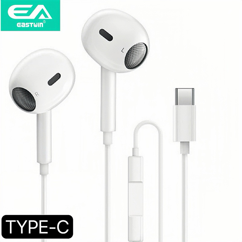Jual Headset Earphone Port Type C For Smartphone & Tablet AN-110 ...