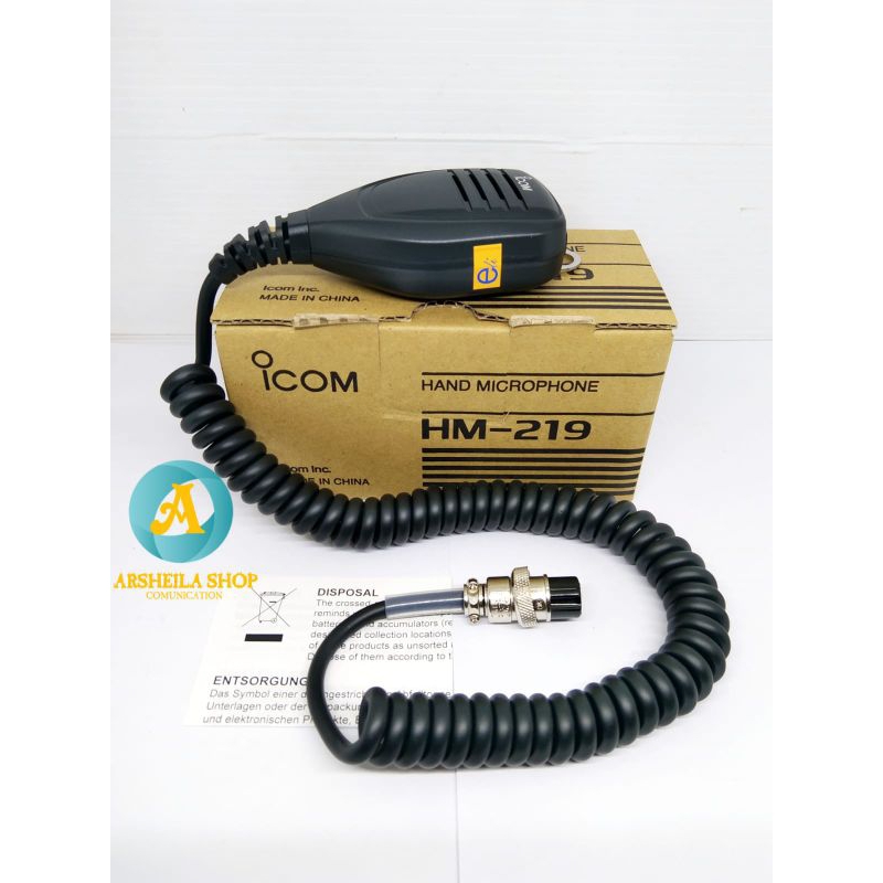 Jual Extramic microphone radio rig icom ic 718 Hm 219 original | Shopee ...