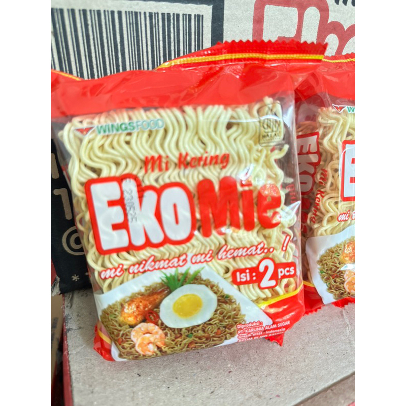 Jual Eko mie polos isi 2 keping bu wingsfood | Shopee Indonesia