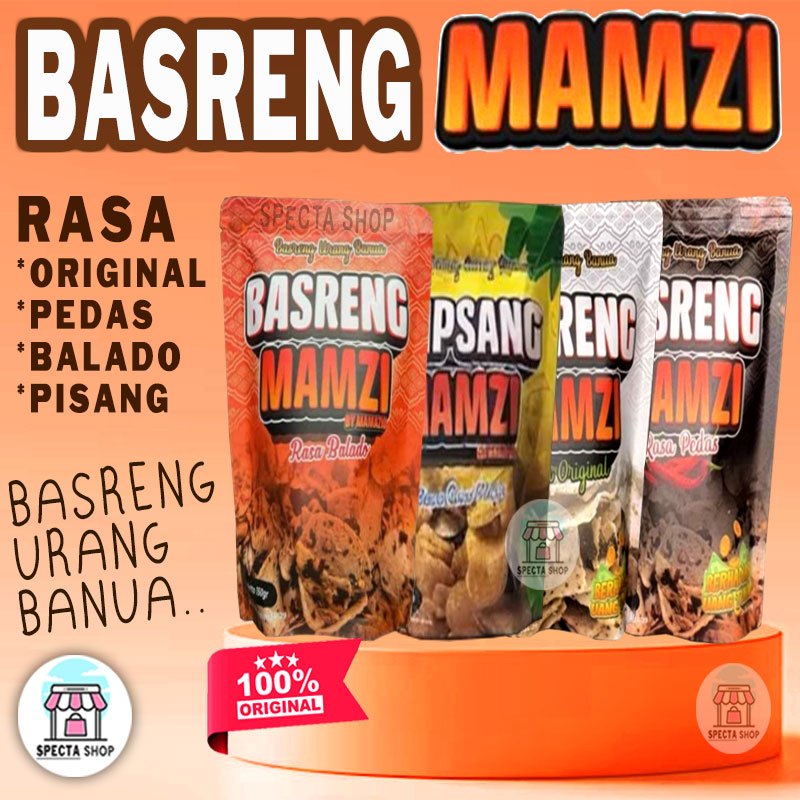 Jual READY STOCK !! Basreng Mamzi Mama Zio Rasa Original dan Pedas ...
