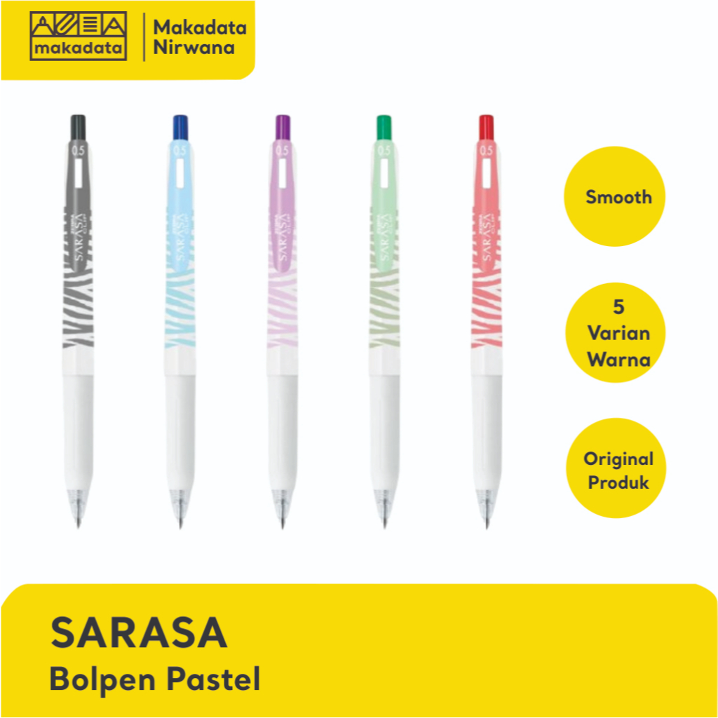 Jual SARASA BOLPEN/BULPOINT/PULPEN PASTEL (1 PCS) | Shopee Indonesia