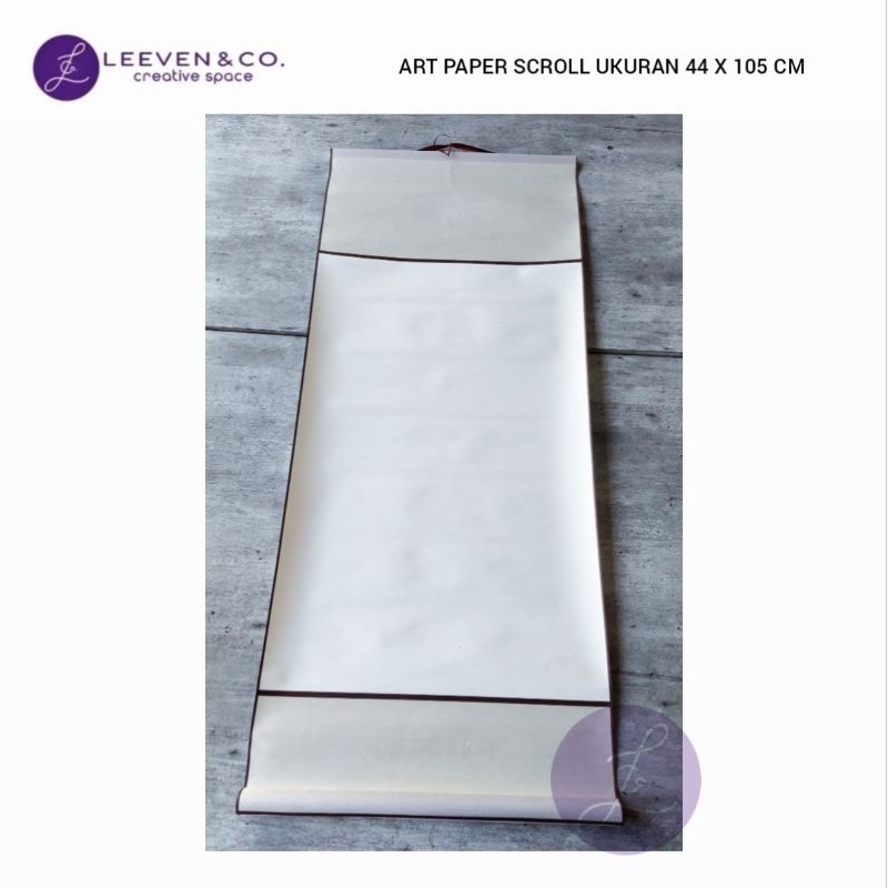 Jual ART PAPER SCROLL/XUAN PAPER/KERTAS GULUNG KALIGRAFI CHINA UK 44 X ...