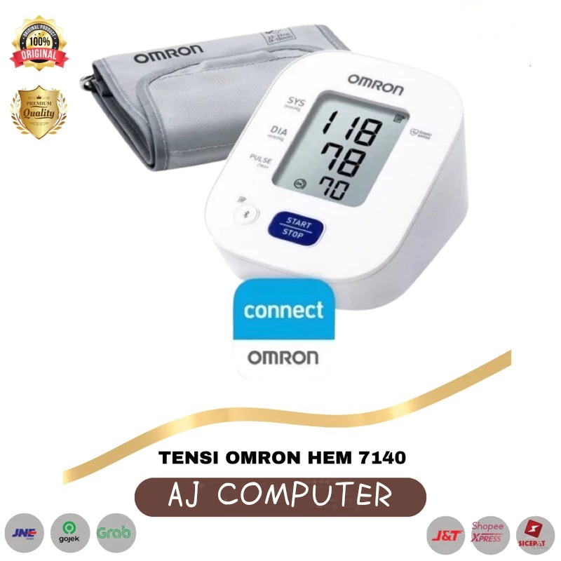 Jual TENSIMETER OMRON 7140/TENSIMETER OMRON + BLUETOOTH . ALAT UKUR ...