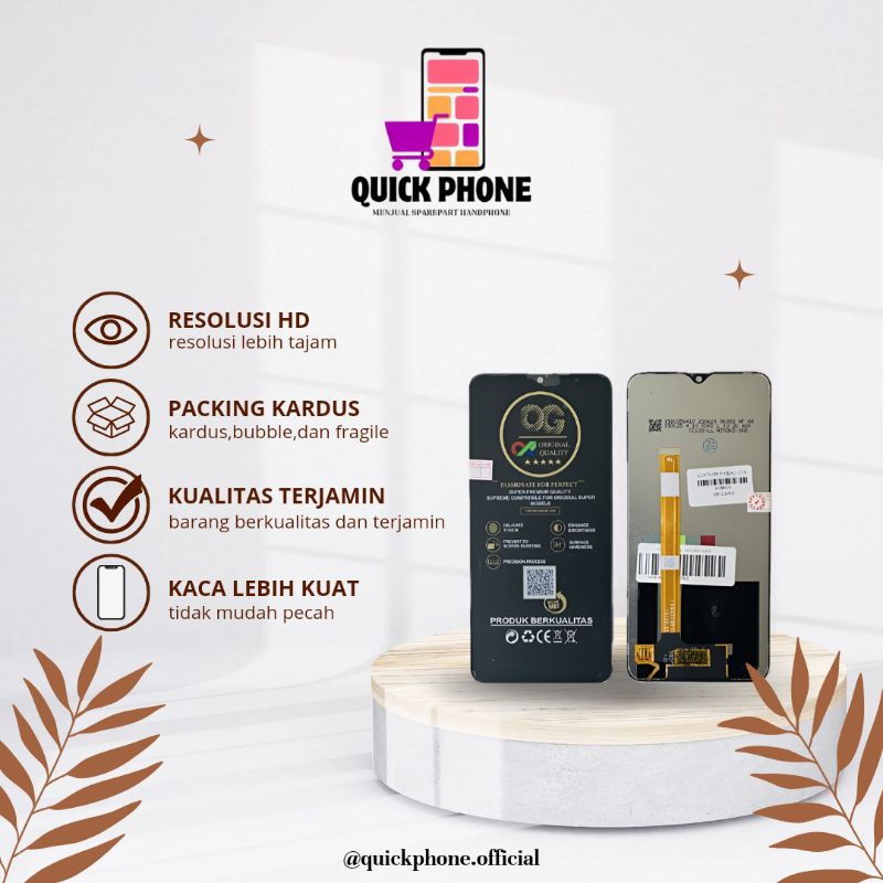 Jual LCD OPPO F11/CPH1913/CPH1911/A9 BLACK OG SUPER ( Free Lem & Obeng ...