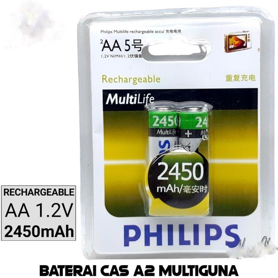 Jual Baterai Rechargeable Multi Life Type AA & AAA 1.2V NIMH | Shopee ...