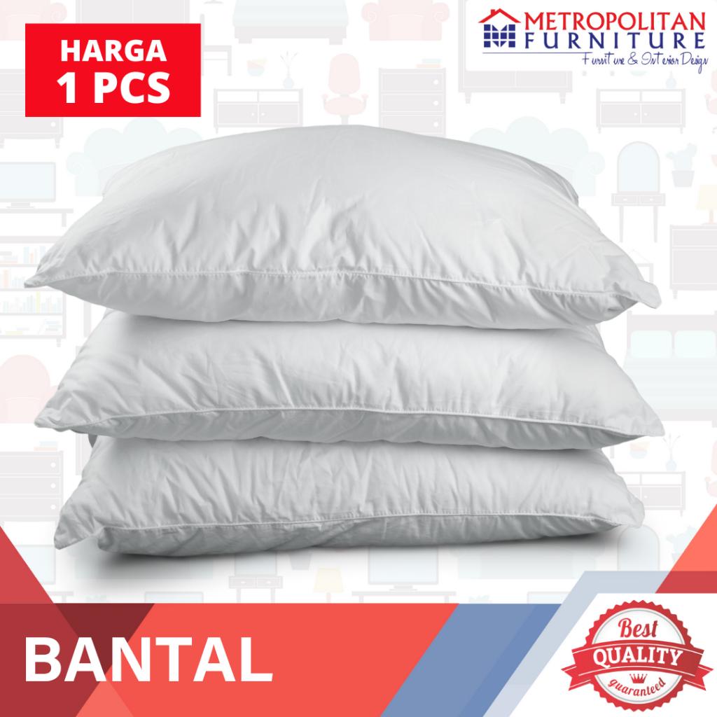Jual Bantal Guling tidur Dacron Pillow Bolster Bantal Kepala Hollow ...