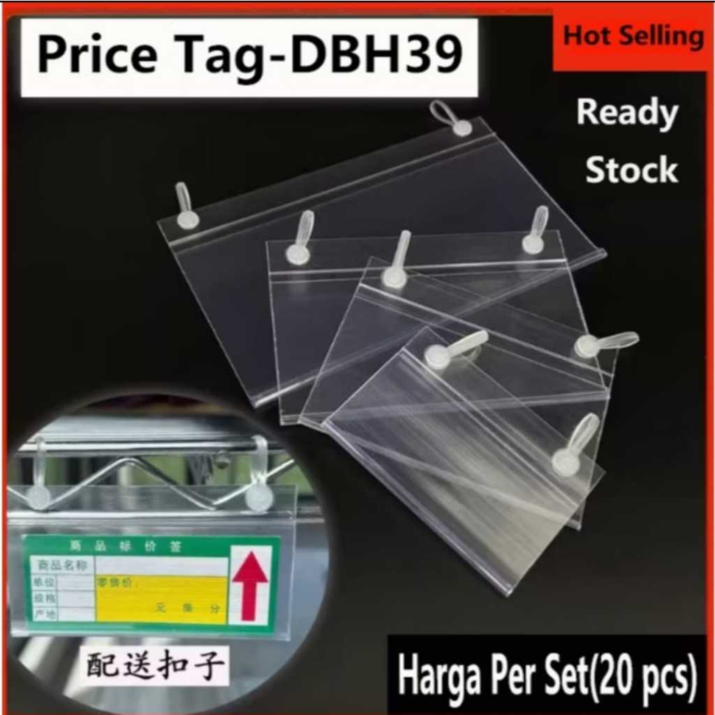 Jual 20 pcs Price Tag Harga Minimarket Price Tag Gantung Untuk ...