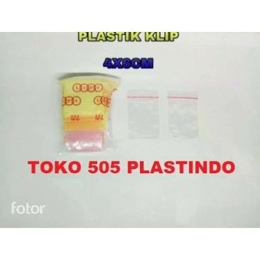 Jual Plastik Klip Ziplock bag Clip 4x6 CM Sealer PE Bening Bungkus ...