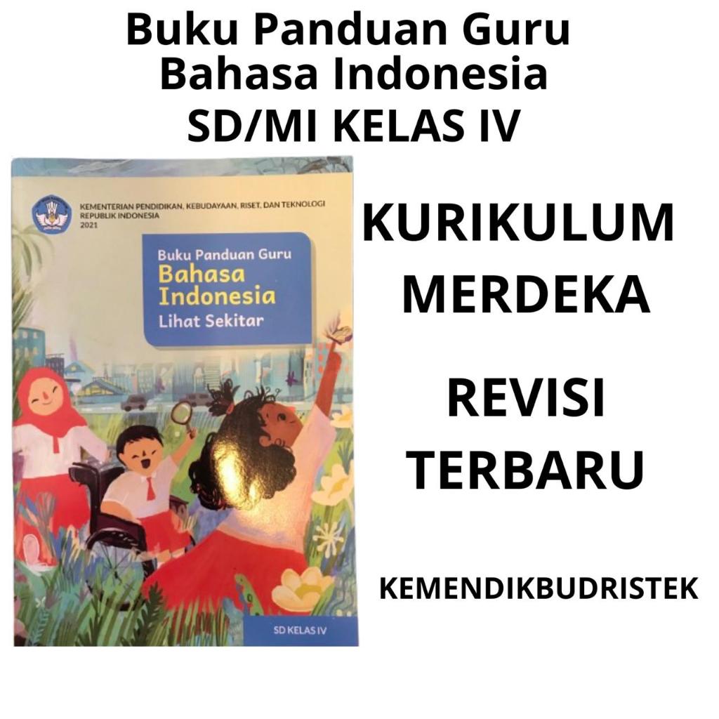 Jual Buku Panduan Guru Bahasa Indonesia Kelas 4 SD Kurikulum Merdeka | Shopee Indonesia