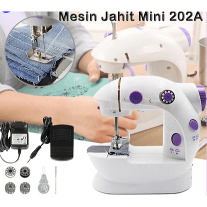 Jual Mesin Jahit Mini Portable / Mini Sewing Machine / Alat Jahit Mesin ...