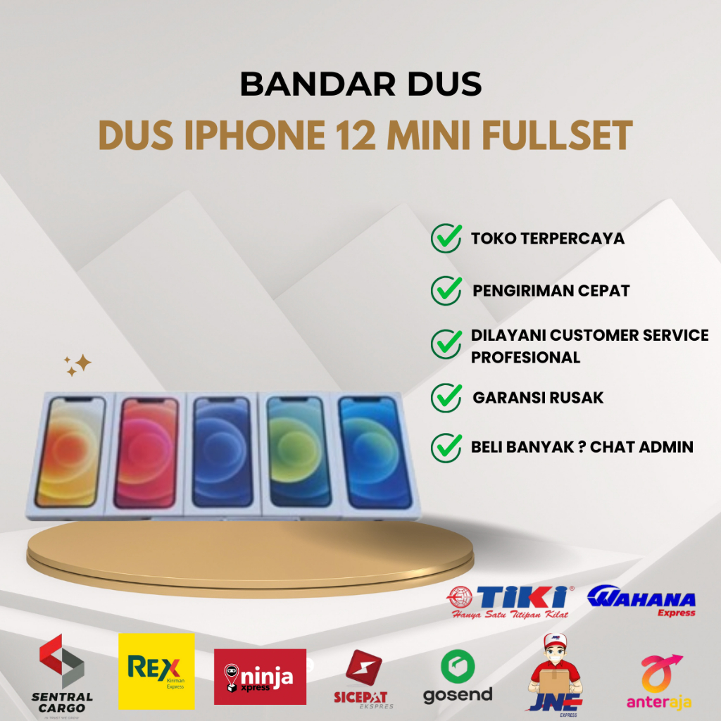 Jual Dusbook Dus Box Book Kotak iPhone 12/ 12MINI Fulset Free Request ...