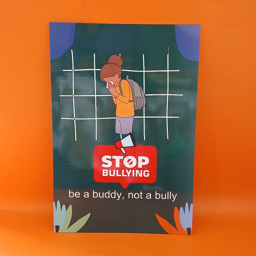 Jual Poster Stop Bullying - BE A BUDDY NOT A BULLY - Poster sekolah ...