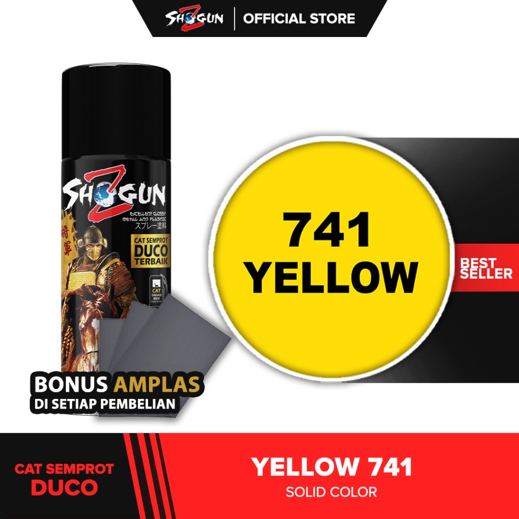 Jual Cat Semprot Shogun Z Yellow 741 - Cat Semprot Motor Warna Kuning ...