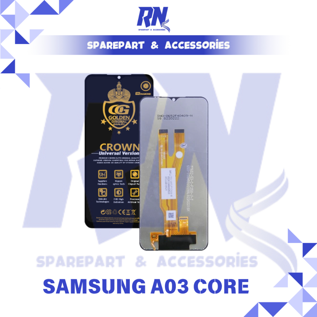 Jual LCD TOUCHSCREEN SAMSUNG A03 CORE - A032 A032F LCD TS FULLSET | Shopee Indonesia