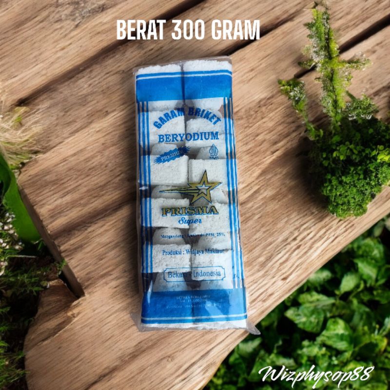 Jual GARAM BATA 300 GRAM MERK PRISMA SUPER / GARAM BRIKET BERYODIUM ...