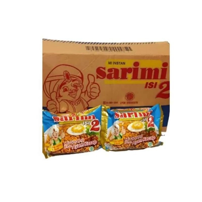 Jual Sarimi Goreng Isi 2 All Varian (1dus isi 24pcs) | Shopee Indonesia