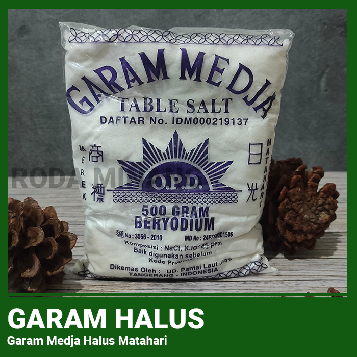 Jual Garam Halus Garam Medja Dapur Table Salt Meja Beryodium | Shopee ...