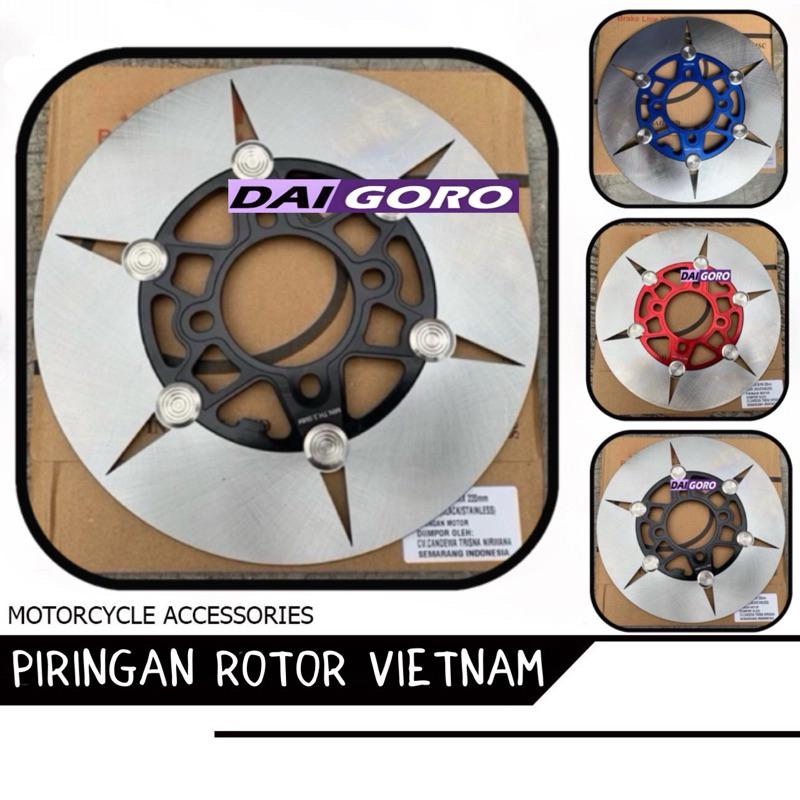 Jual Disc Piringan Cakram Rotor 8.1 Vietnam 220mm 260mm Beat Vario ...