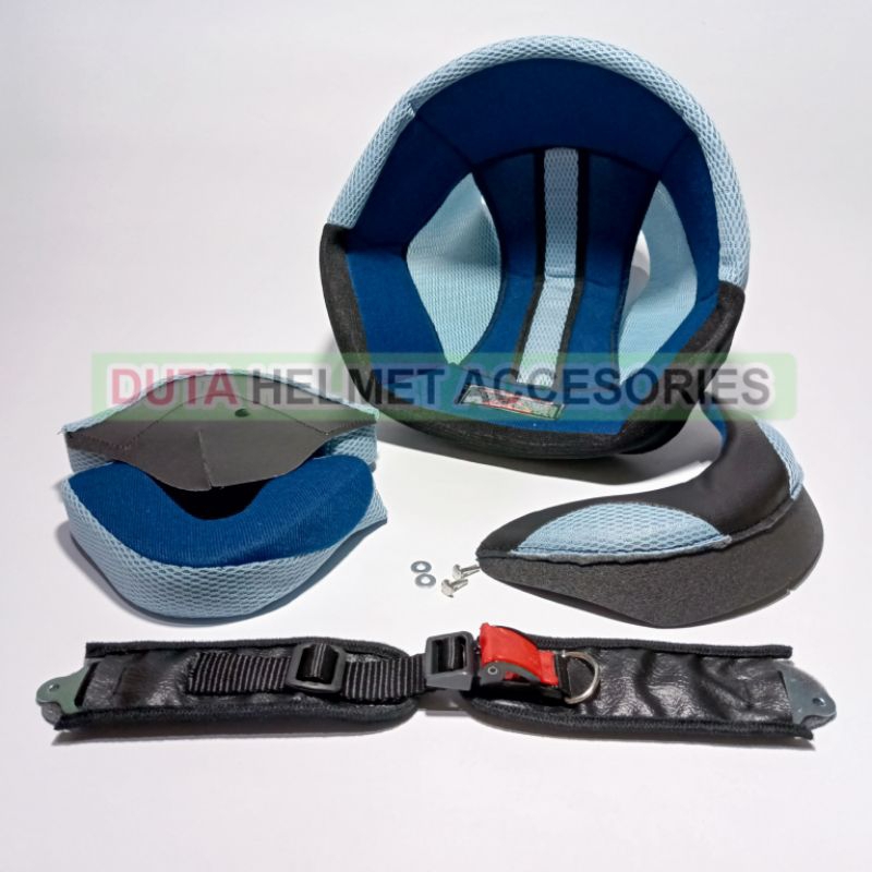 Jual Busa helm GM EVO FULLSET spon helm gm evolution full set | Shopee ...