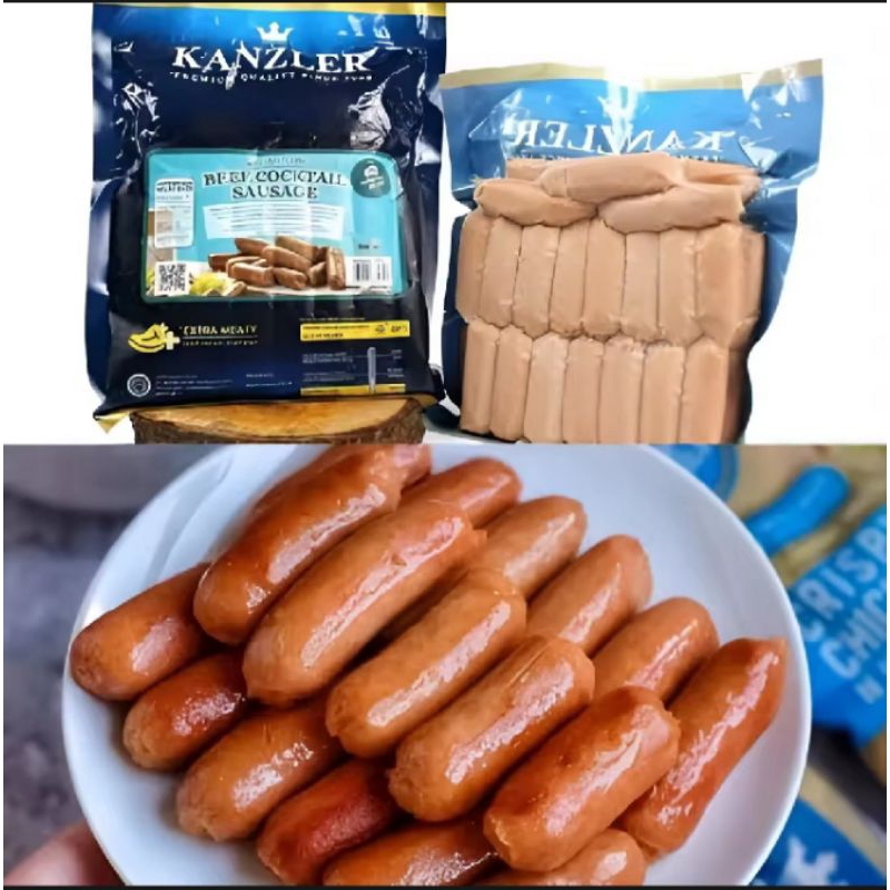 Jual sosis kanzler beef cocktail 250 gr | Shopee Indonesia