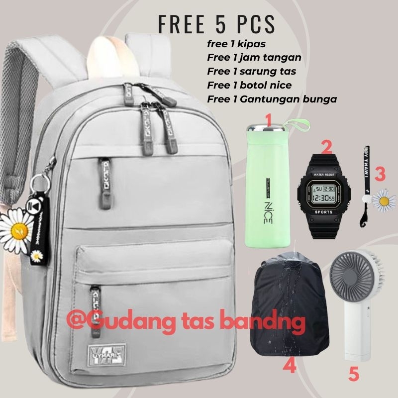 Jual Ransel Anak perempuan Kapasitas Besar Ransel Kulkas Anak sekolah Sd Smp Sma Kekinian Tas ...