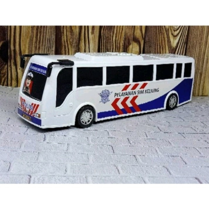 Jual mainan mobil bus polisi mobil bus dinas kepolisian polda metro ...